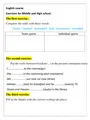 English exercises for Middle and High school. - DocMerit