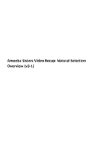 Amoeba Sisters Video Recap Natural Selection Overview (v3-1) - DocMerit