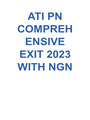 ATI COMPREHENSIVE EXIT EXAM 2023 WITH NGN - DocMerit