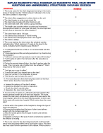 KAPLAN DIAGNOSTIC FINAL EXAM /KAPLAN DIAGNOSTIC FINAL EXAM REVIEW ...