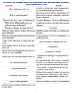 PCA-PLANT PATHOGENS PRACTICE EXAM QUESTIONS AND ANSWERS 2025|WELL ...