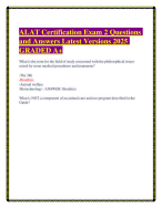 ALAT CERTIFICATION FINAL EXAM LATEST 2023-2024 QUESTIONS AND ANSWERS ...