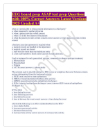 EEG board prep ASAP test prep Questions with 100- Correct Answers ...