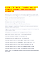 COPR PCP EXAM 3 Questions with 100- Correctly Answers Latest Versions ...
