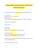 Cogsci 1B Final Exam 2024 with 100% correct answers - DocMerit