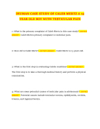 IHUMAN CASE STUDY OF CALEB MERTZ A 13 YEAR OLD BOY WITH TESTICULAR PAIN ...