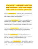 WSC FULL SET – POCKETPWAA (2024-2025) QUESTIONS AND ANSWERS - DocMerit