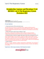 Straighterline Anatomy and Physiology 2 Lab BIO202L Lab 12 The ...