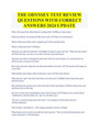 THE ODYSSEY TEST REVIEW QUESTIONS WITH CORRECT ANSWERS 2024 UPDATE ...