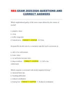Responsible Beverage Service (RBS) Exam 2025/2026 – Complete Question ...
