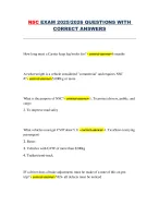 NSC Exam 2025/2026 – Complete Questions and Correct Answers (Canada ...