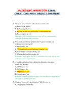 VA DEQ Erosion and Sediment Control Inspector Exam – Virginia DEQ ...
