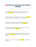 Emergency Fire Dispatch (EFD) Exam 2026, FPDS – Comprehensive Exam ...