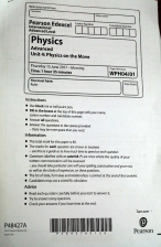 Edexcel ial physics past paper review - DocMerit