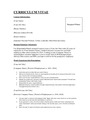 CURRICULUM VITAE Updated Template 2024 - DocMerit