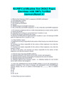 RAMP Certification Test 2024|Questions with 100% Verified Answers|Rated ...