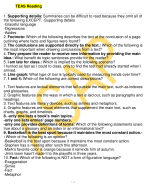 Teas Reading Practice Test New Latest Version Updated 2023-2024 with ...