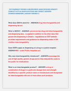OCP Pharmacy Ontario Jurisprudence EXAM 2025 WITH 160 PRACTICE ...