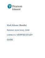 Mark Scheme (Results) Summer 2024 Pearson Edexcel GCE In A Level ...