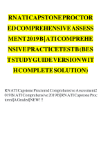 Rn ati capstone proctored comprehensive assessment 2019 b ati ...