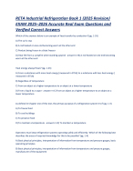 RETA Industrial Refrigeration Book 1 (2025 Revision) EXAM 2025–2026 ...