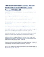 CANS Study Guide Exam 2025–2026 – Complete Behavioral Health Assessment ...