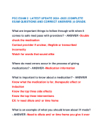PCC 2024-2025 EXAMS BUNDLE (EXAM 1,2and 3) - DocMerit
