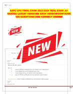 AAPC CPC FINAL EXAM 2023-2024EXAM .A+ GRADED LATEST VERSIONS EACH ...