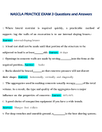 Nascla Practice Test 1 Exam With 100% Correct Answers 2024. - DocMerit
