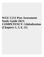 WGU C211 Assessment Questions with Correct Answers | Latest Update 2024 ...