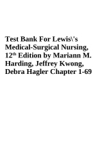 Lewis's Medical-Surgical Nursing 12th Edition Test Bank by Mariann M ...