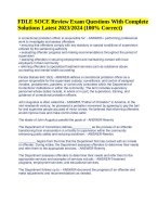 FDLE SOCE REVIEW: COMPLETE GUIDE - DocMerit