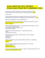 EVOC WRITTEN TEST QUESTIONS WITH ANSWERS, EVOC EXAM Questions With ...