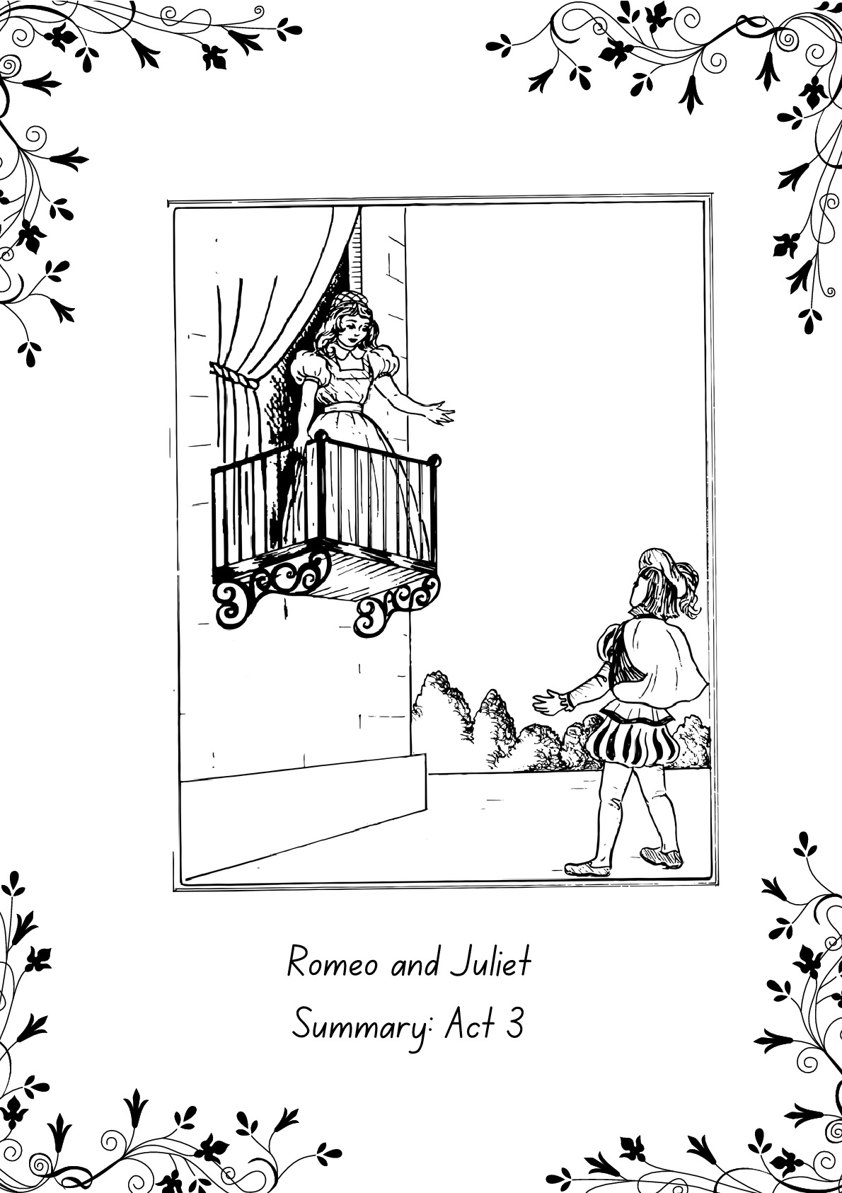 Star-Crossed Tales: The Romeo and Juliet Summary Package Deal - DocMerit