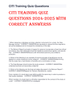 CITI TRAINING QUIZ QUESTIONS 2024-2025 WITH CORRECT ANSWERS - DocMerit