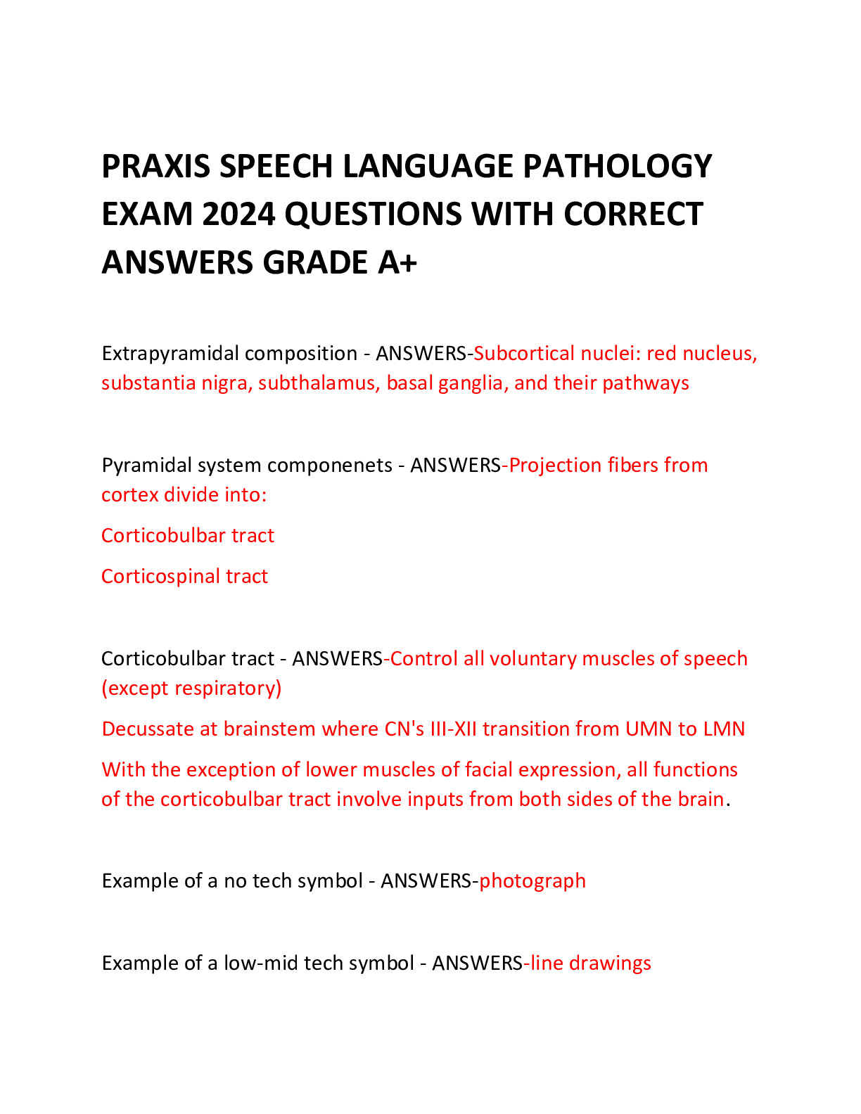 Praxis Speech Language Pathology Exam 2024 Update | Praxis Speech ...