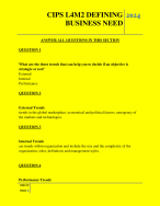 CIPS L4M2 Exam Questions with correct answers 2024/2025 - DocMerit