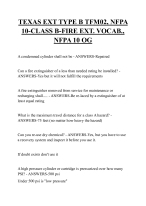 TEXAS EXT TYPE B TFM02, NFPA 10-CLASS B-FIRE EXT. VOCAB., NFPA 10 OG ...
