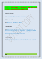 EEG CLTM Exam 2 Questions and Answers Latest Versions 2025 Graded A+ ...