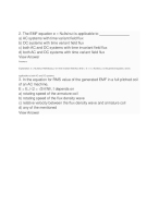 ABRET EEG TEST QUESTIONS WITH SOLUTIONS - DocMerit