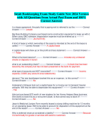 Intuit Bookkeeping Exam Study Guide New 2024 Version with All Questions ...