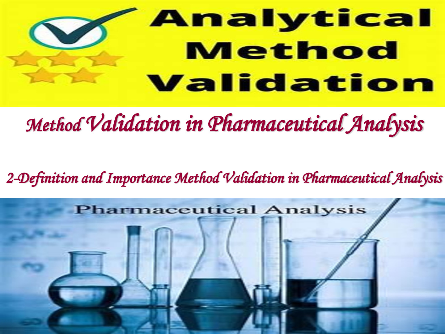 Method Validation In Pharmaceutical Analysis DocMerit