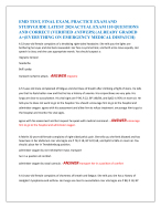 EMD TEST, FINAL EXAM, PRACTICE EXAM AND STUDYGUIDE LATEST 2024 ACTUAL ...