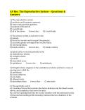 AP Bio: The Reproductive System – Questions & Answers - DocMerit