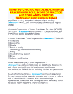 PMHNP PSYCHIATRIC SCOPE OF PRACTICE, AND REGULATORY PROCESS ...