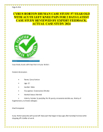 iHuman Comprehensive Case Studies: Laura Wood (41) , Cyrus Horton (57 ...