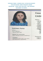 Comprehensive iHuman Case Study: 26-Year-Old Female Patient with Severe ...