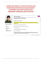 Comprehensive iHuman Case Week 4: A 69-Year-Old Patient with Chest Pain ...