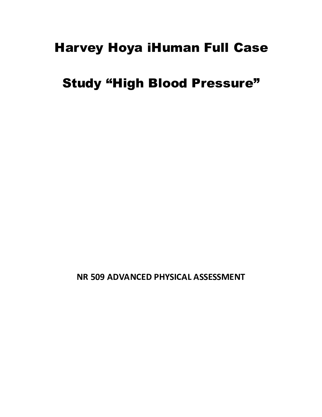 IHUMAN CASE STUDIES COMPILATION - DocMerit