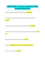 AMCA EKG - Practice Questions with Certified Solutions - DocMerit